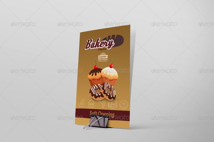 Bakery Soft Opening Invitation Card Template, Print Templates ...