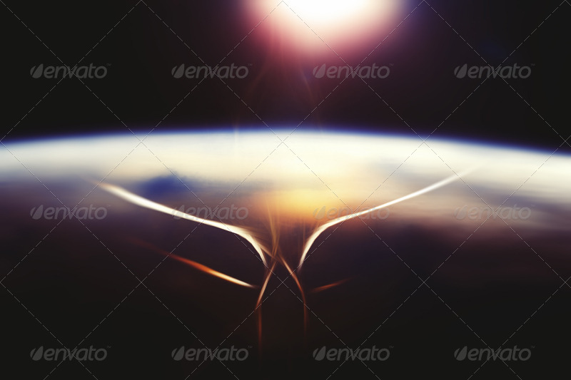 Space Light Backgrounds, Graphics | GraphicRiver