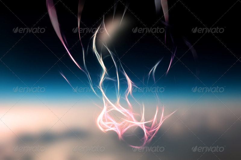 Space Light Backgrounds, Graphics | GraphicRiver