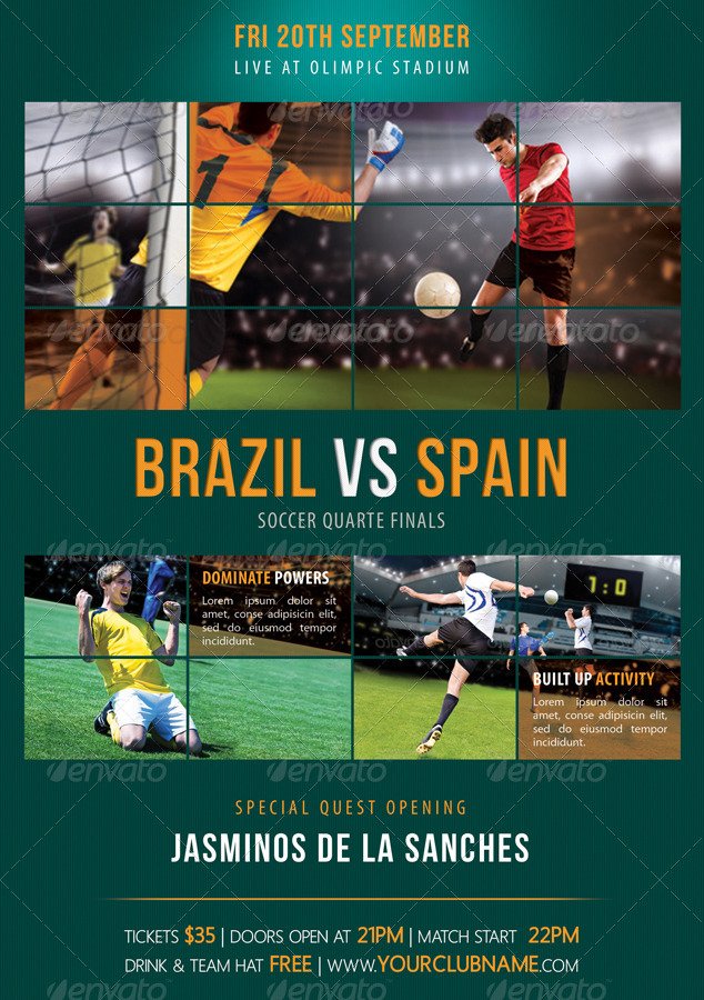 3 in 1 Sport Activity Flyer Bundle 06, Print Templates | GraphicRiver