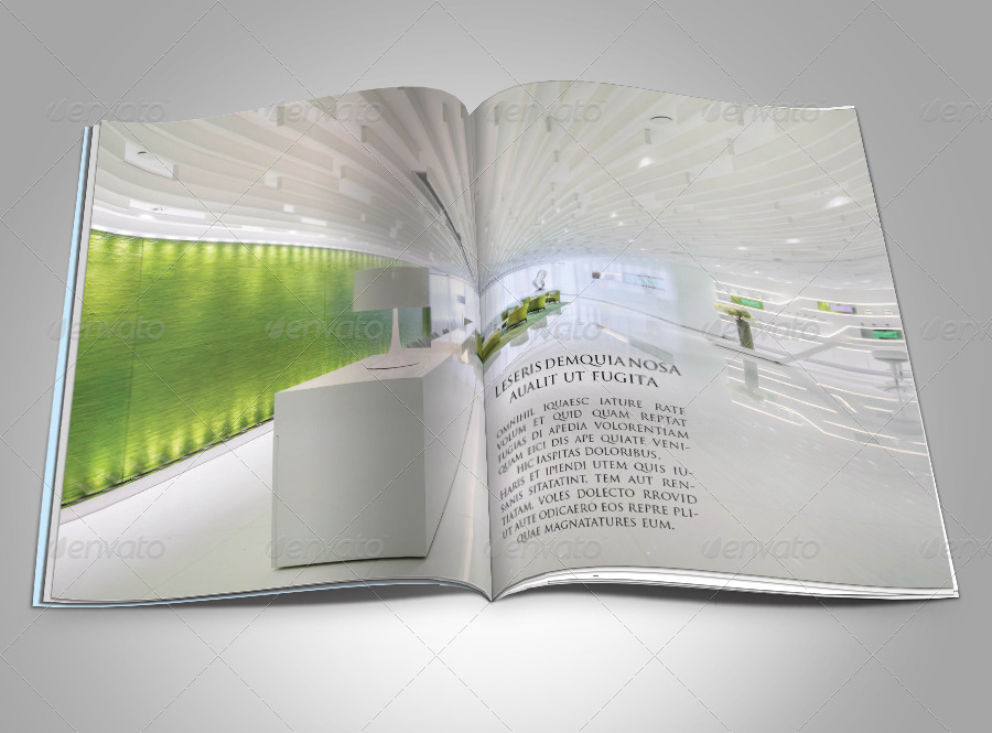 Modern Architecture Magazine Template, Print Templates | GraphicRiver