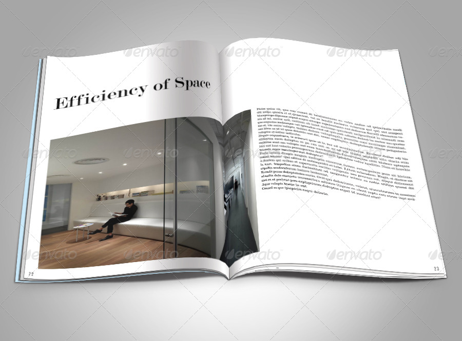 Modern Architecture Magazine Template, Print Templates | GraphicRiver