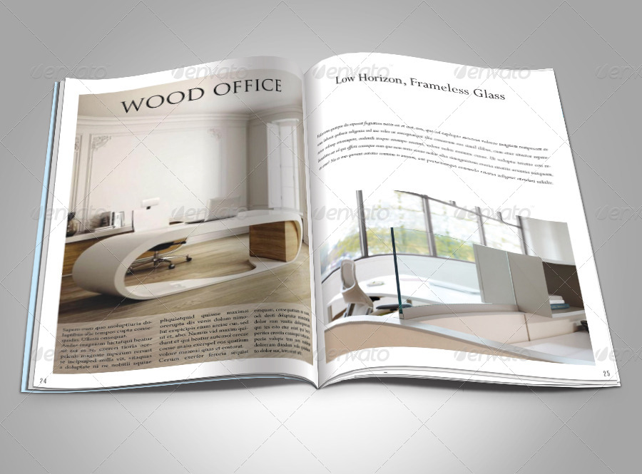 Modern Architecture Magazine Template, Print Templates | GraphicRiver