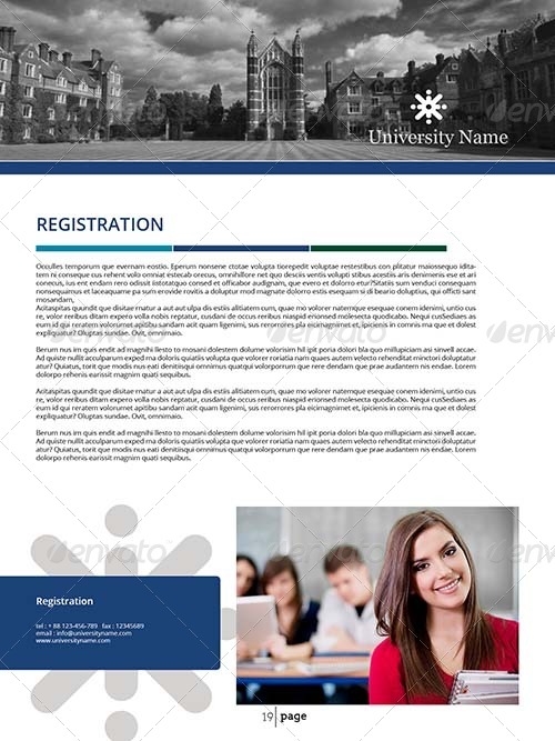 University - Ipad Prospectus Templates 2015 by azadcsstune | GraphicRiver