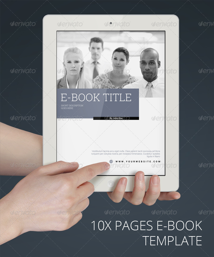 E-Book Template, ePublishing | GraphicRiver