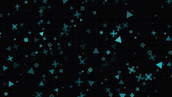 Rotating Geometric Shape, Motion Graphics | VideoHive