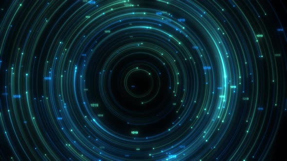 Circle Particles Digital Technolgy, Motion Graphics | VideoHive