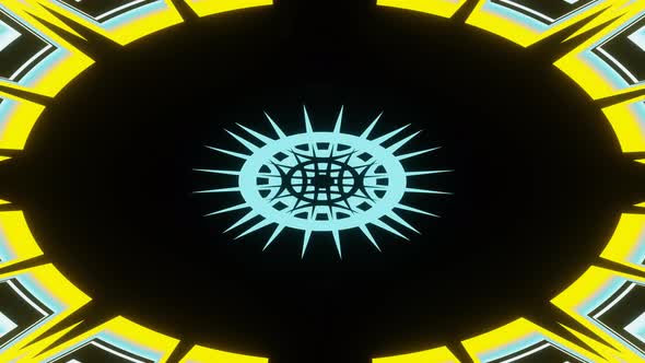 Strobe Abstract Trendy Surreal Pulsating Futuristic Multicolor ...