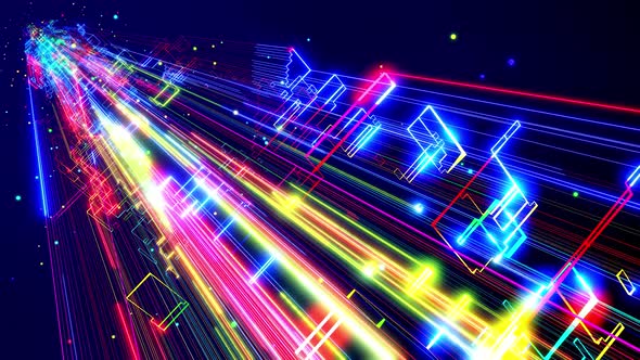 Motion Graphic Data Flow, Motion Graphics | VideoHive