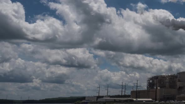 Coal fired Mount Storm Power Station in West Virginia located on Mount ...