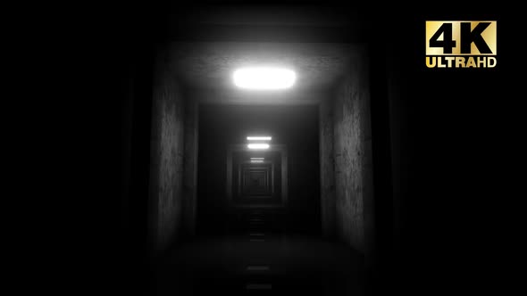 Light Corridor Loop, Motion Graphics | VideoHive