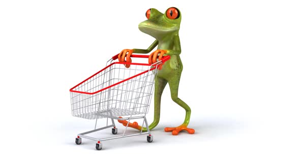 Frog shopping, Motion Graphics | VideoHive