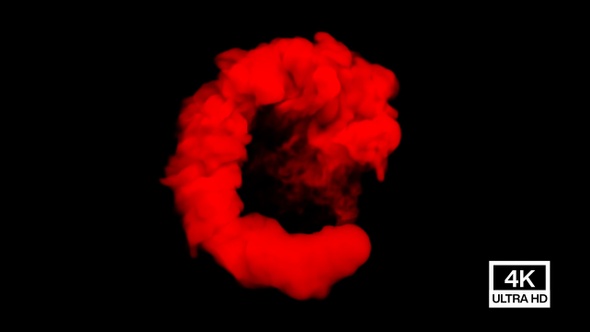 Circled Moving Red Smoke, Motion Graphics | VideoHive