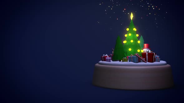Christmas Background, Motion Graphics | VideoHive