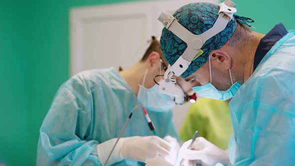 Professional doctors during surgery. , Stock Footage | VideoHive