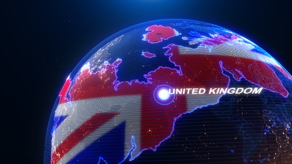 Uk Map Animation, Motion Graphics | VideoHive
