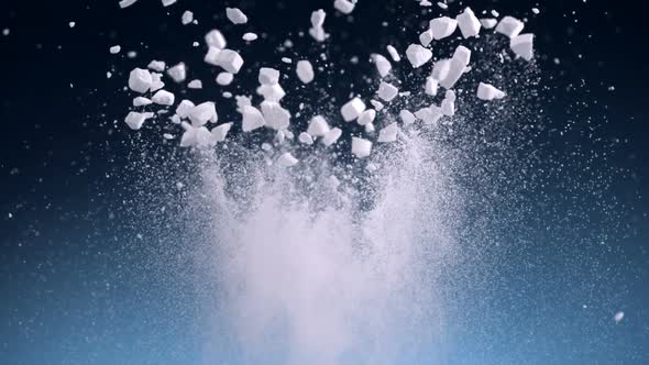 Crushed tablet explosion, Slow Motion, Stock Footage | VideoHive