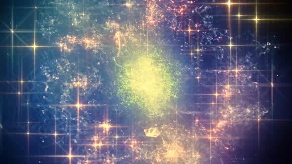 Galaxy Cloud Space Motion Loop Background, Motion Graphics | VideoHive