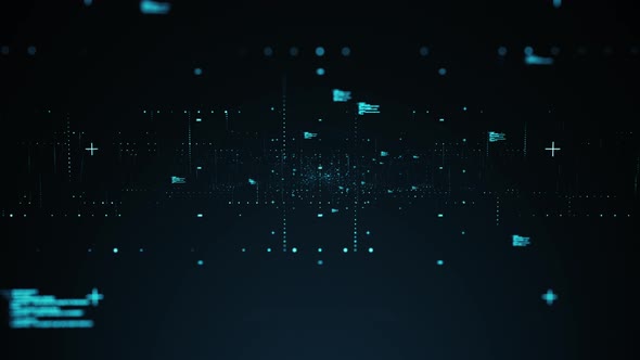 Fly-through of Data and Program Code, Motion Graphics | VideoHive
