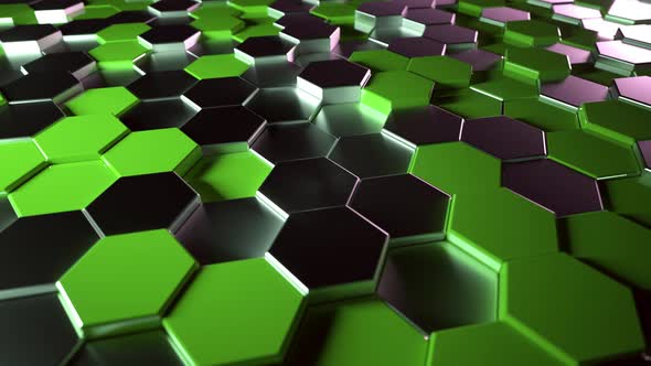 Hexagons Background 7 - 4K, Motion Graphics | VideoHive