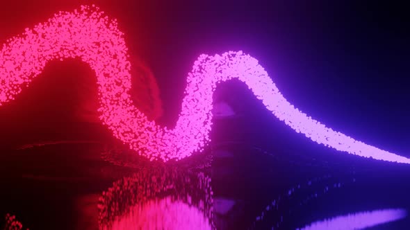 Particle Simulation Scifi Motion Graphics Videohive 