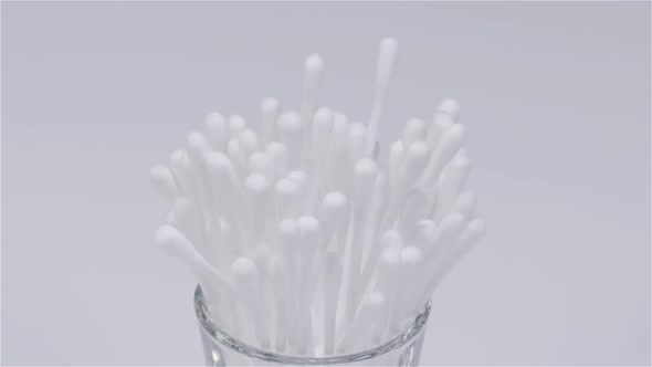 Cotton Swabs Cue Tips Loop, Stock Footage | VideoHive