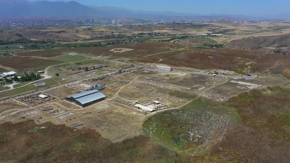 The ancient city Laodicea on the Lycus, Stock Footage | VideoHive