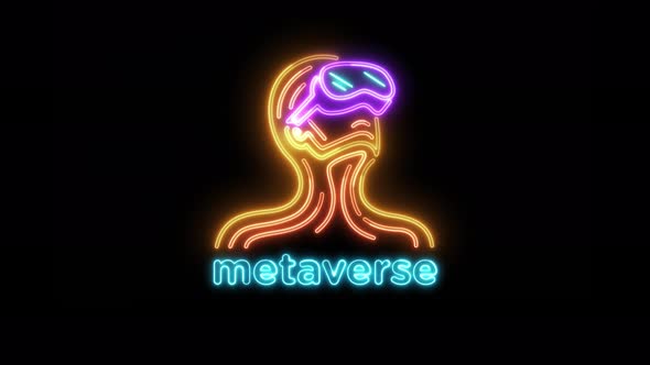 Metaverse Neon Sign, Motion Graphics | VideoHive