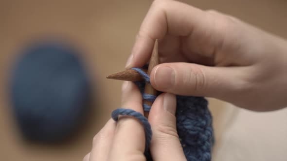 Wool Knitting, Stock Footage | VideoHive