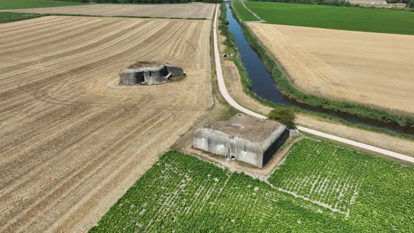 World War 2 WW2 WWii Bunker Fortification Military Defense Structure ...