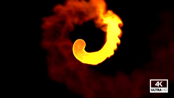 Swirling Fire Flame, Motion Graphics | VideoHive