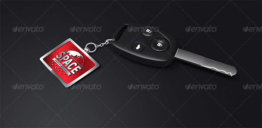 Logo Mock-Up | Key Trinket, Graphics | GraphicRiver