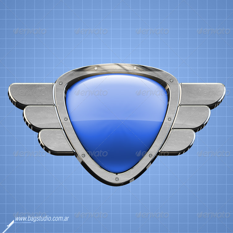 Metal Badges Template Pack Vol 2, Graphics | GraphicRiver