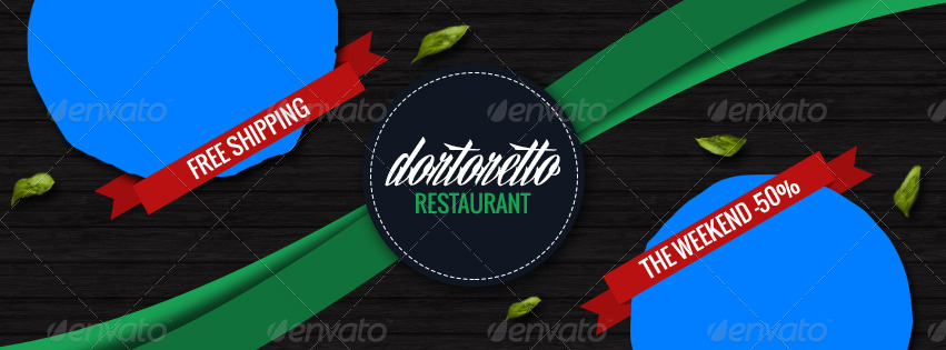 Dortoretto Facebook Rustic, Web Elements | GraphicRiver