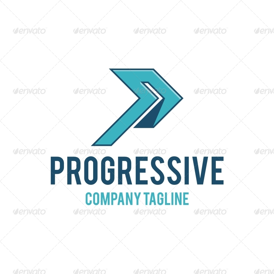 Progressive Logo Template, Logo Templates | GraphicRiver