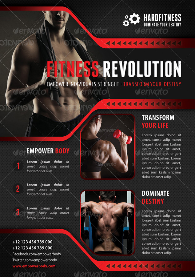 3 in 1 Sport Activity Flyer Bundle 08, Print Templates | GraphicRiver