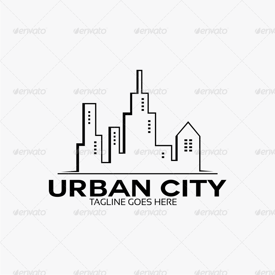 Urban City Logo Template, Logo Templates | GraphicRiver
