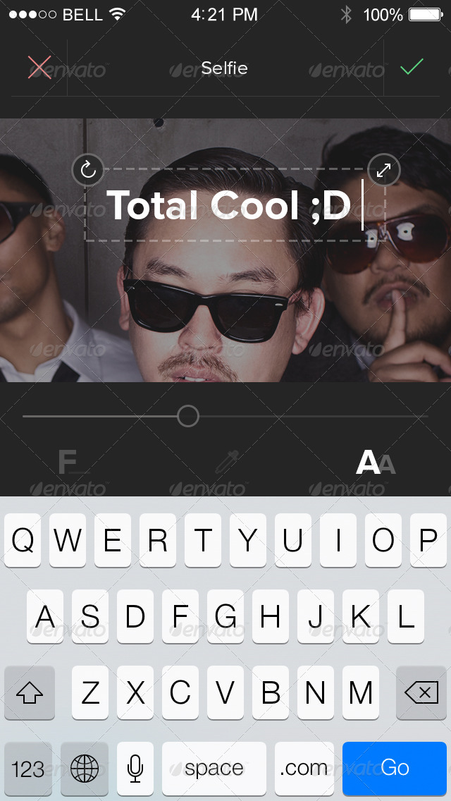 Polarizer: Photo Editing App GUI, Web Elements | GraphicRiver