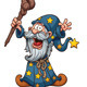 Cartoon Wizard, Vectors | GraphicRiver