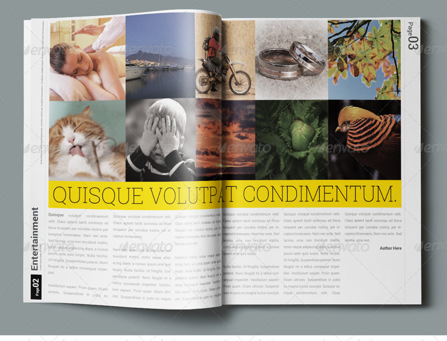 30 Pages Magazine Template, Print Templates | GraphicRiver