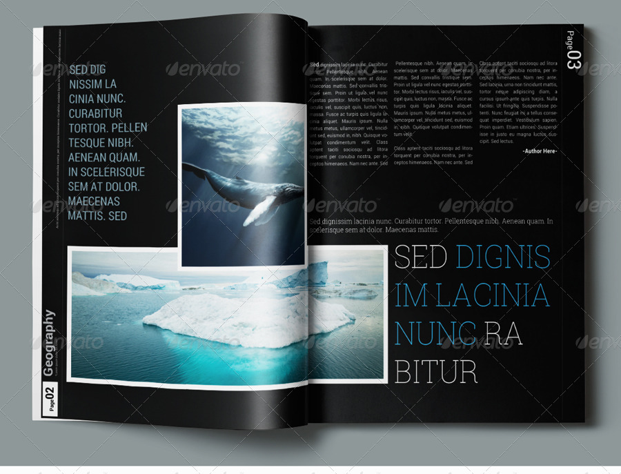 30 Pages Magazine Template, Print Templates | GraphicRiver