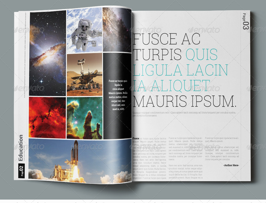 30 Pages Magazine Template, Print Templates | GraphicRiver