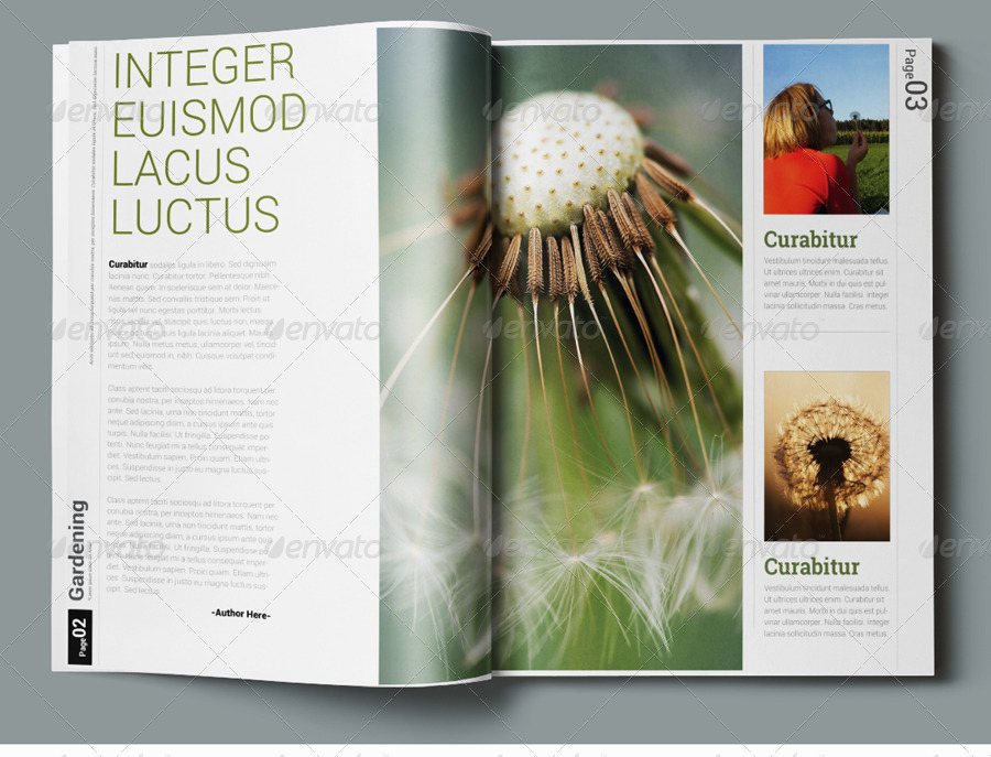30 Pages Magazine Template, Print Templates | GraphicRiver