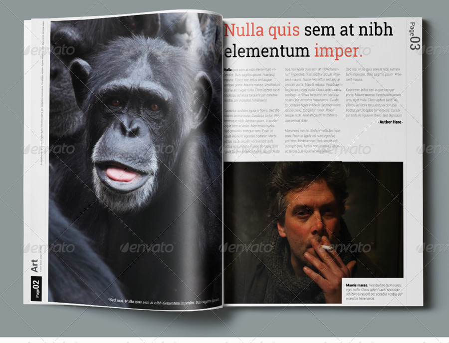 30 Pages Magazine Template, Print Templates | GraphicRiver