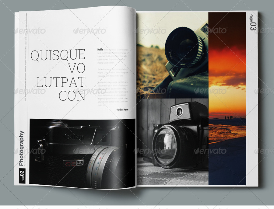 30 Pages Magazine Template, Print Templates | GraphicRiver