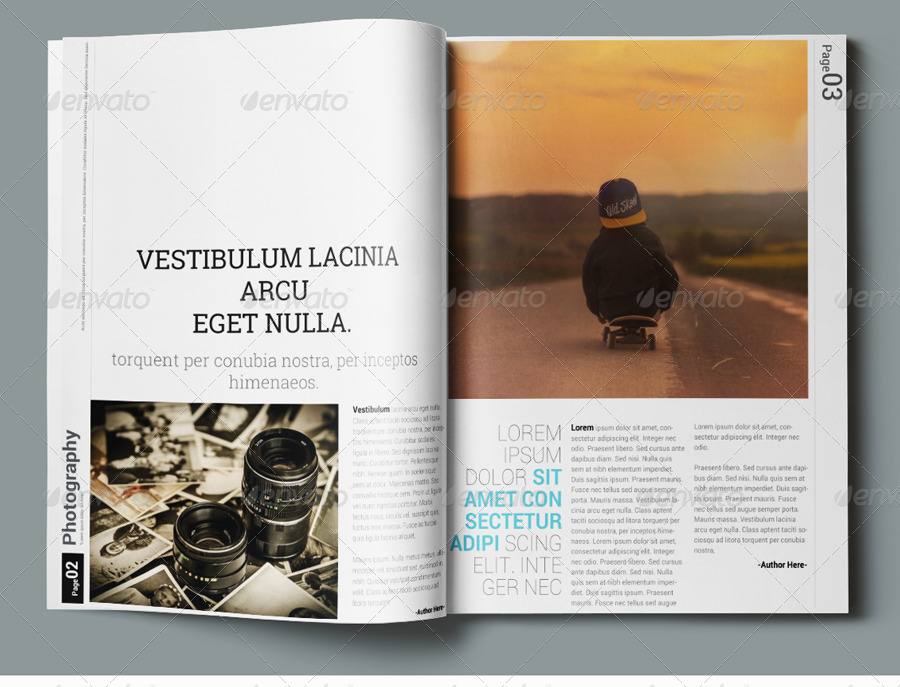 30 Pages Magazine Template, Print Templates | GraphicRiver