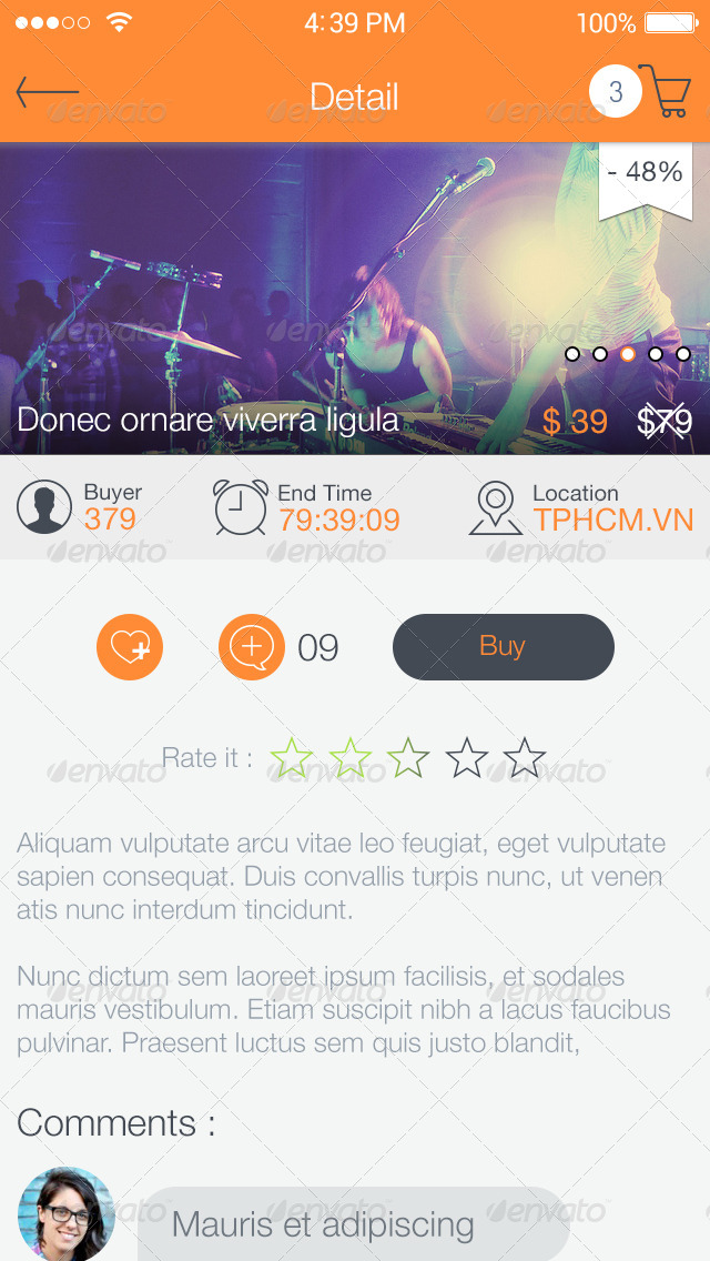 Deal App - Mobile UI Kit, Web Elements | GraphicRiver