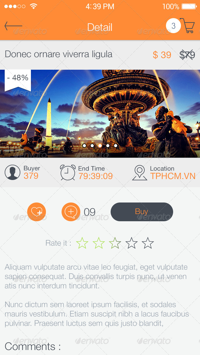 Deal App - Mobile UI Kit, Web Elements | GraphicRiver