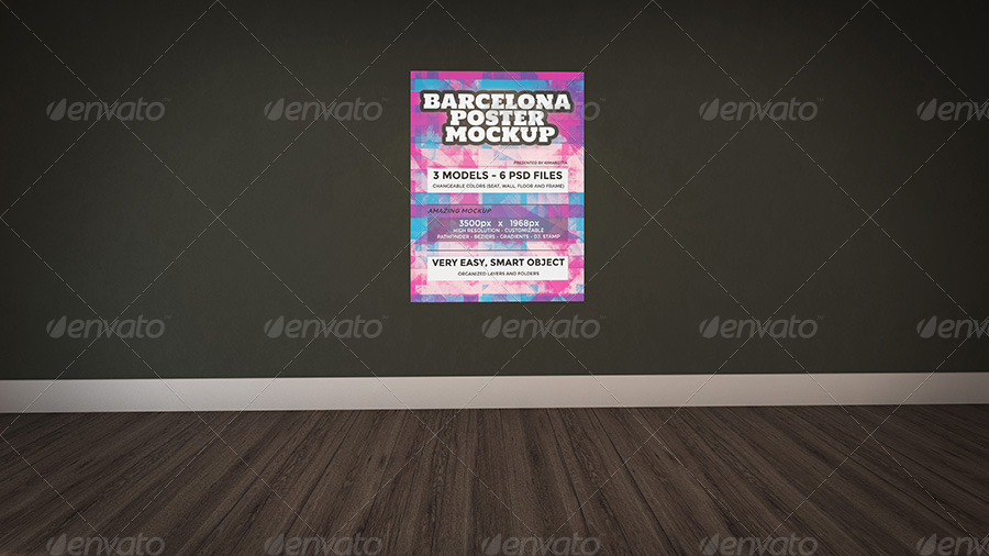 Stage Poster Mockup, Graphics | GraphicRiver