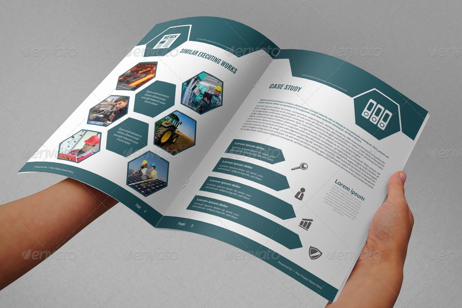 Company Proposal Brochure Template Vol.3, Print Templates | GraphicRiver